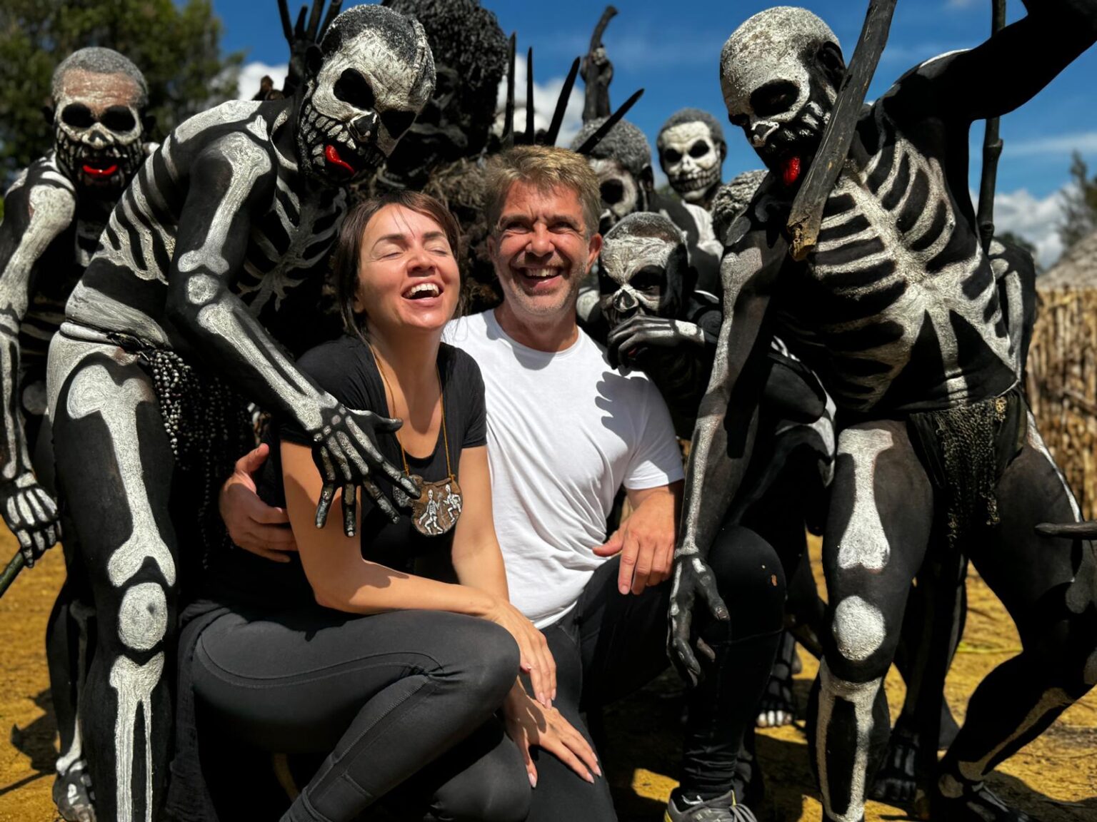 The Skeleton Tribe - tribes of papua new guinea