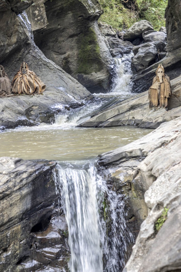 The Wii Towai Waterfall Tribal Eco Lodge - tribes of papua new guinea