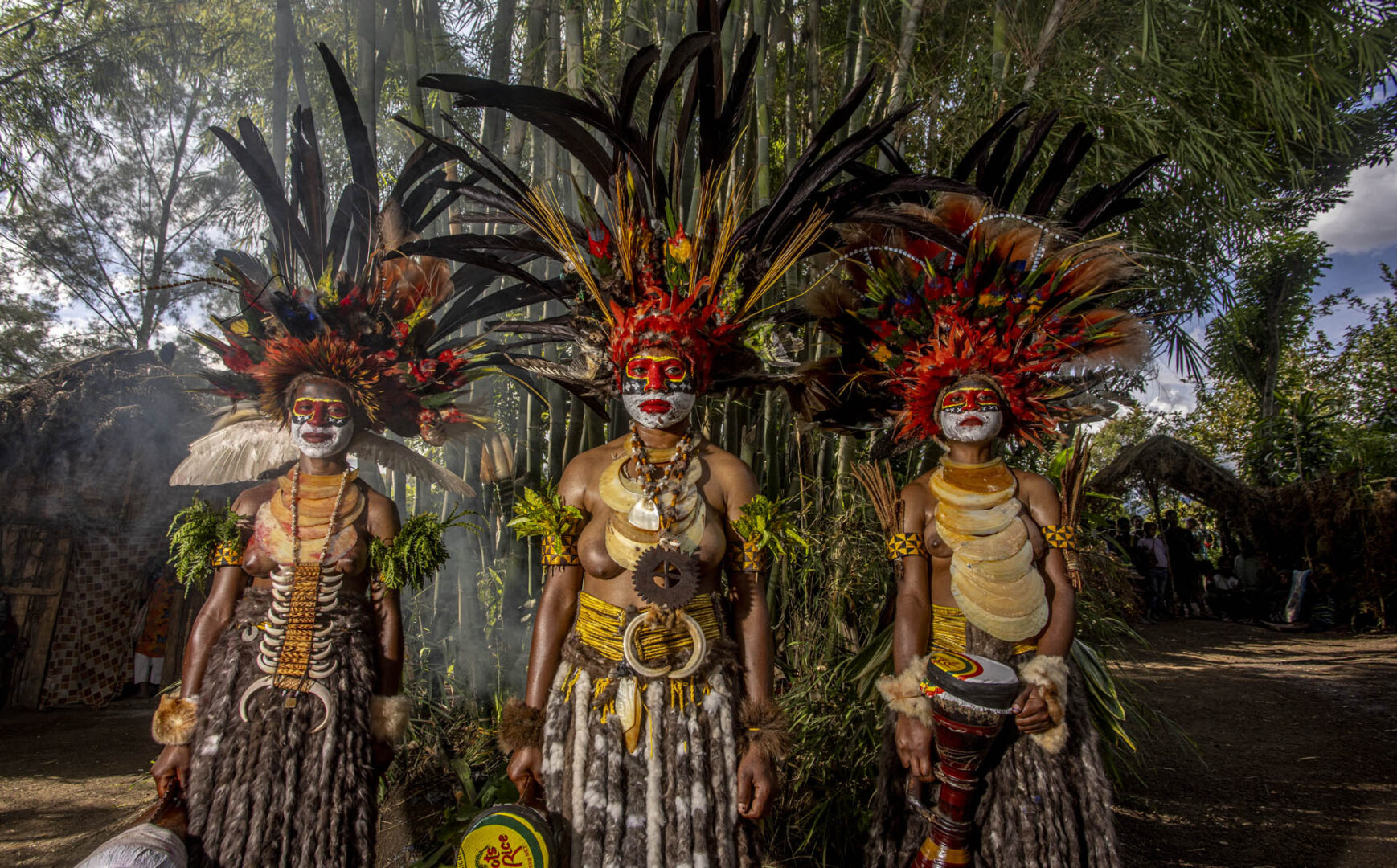 The Wii Towai Waterfall Tribal Eco Lodge - tribes of papua new guinea