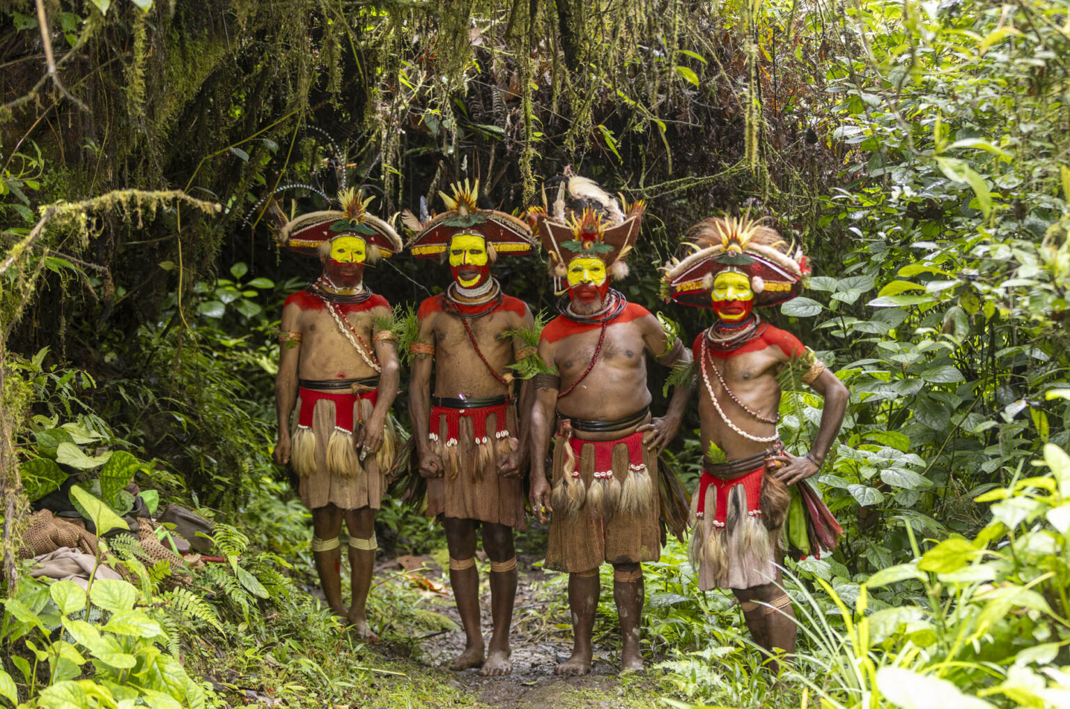 Visit the Huli Wigmen in Tari - tribes of papua new guinea