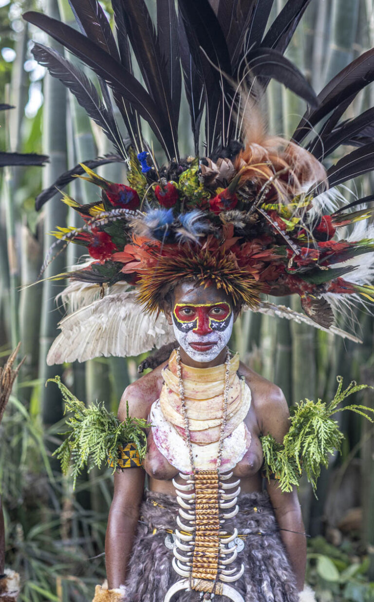 The Wii Towai Waterfall Tribal Eco Lodge - tribes of papua new guinea