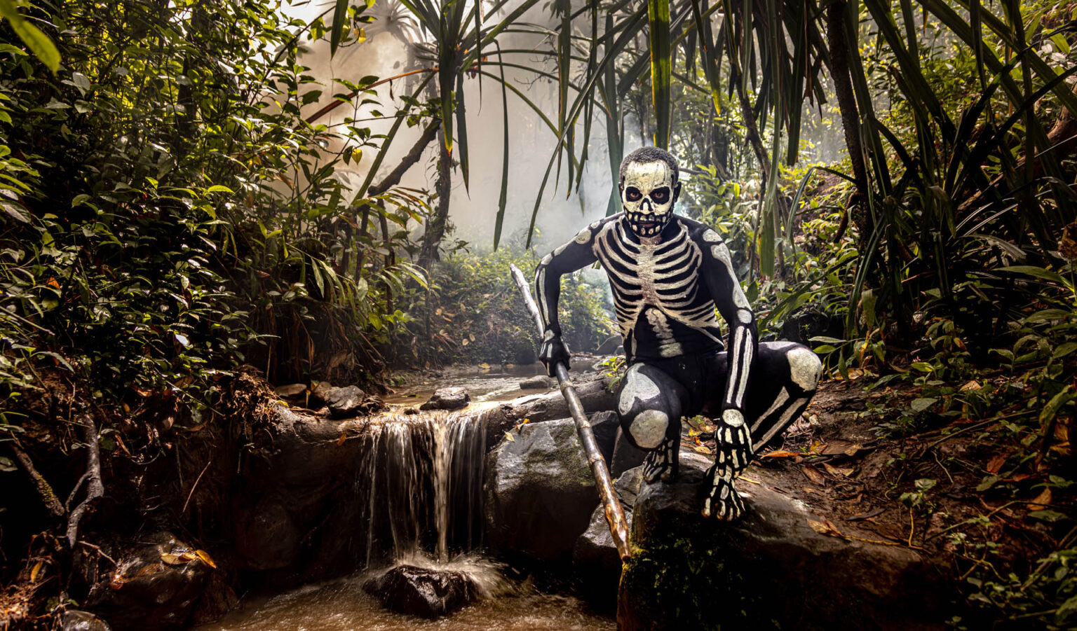 The Skeleton Tribe - tribes of papua new guinea
